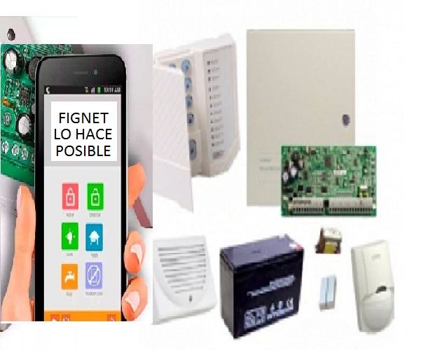 kIT DE ALARMA DSC 1616 CON APP Y FUNCIONES ACTIVABLES A DISTANCIA ...